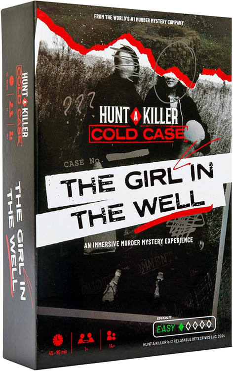Cold Case Girl in the Well Murder Mystery Board Game Hunt A Killer - ToyWiz