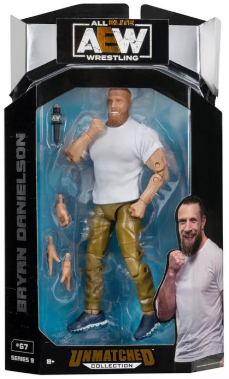 AEW All Elite Wrestling Unmatched Collection Series 9 Bryan Danielson Action Figure Jazwares ...