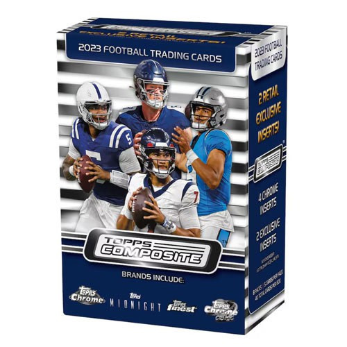 NFL Topps 2023 Composite Football Trading Card BLASTER Box 8 Packs - ToyWiz