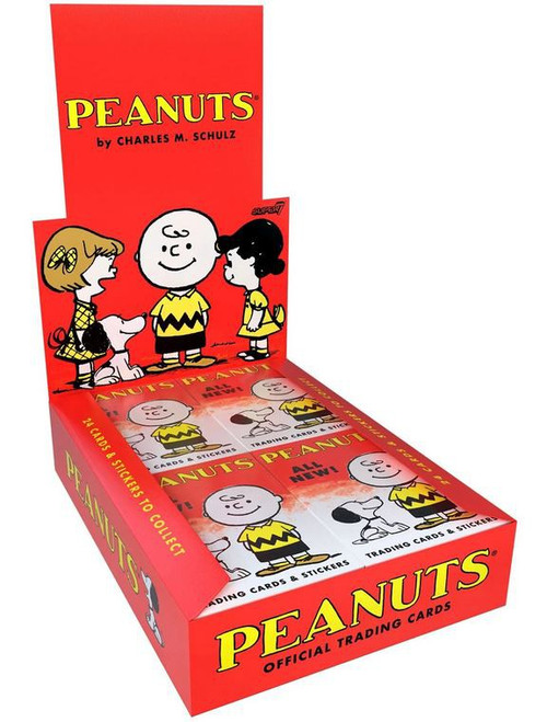 Peanuts Peanuts Series 1 Peanuts Trading Card Wax Pack Box 24 Packs ...