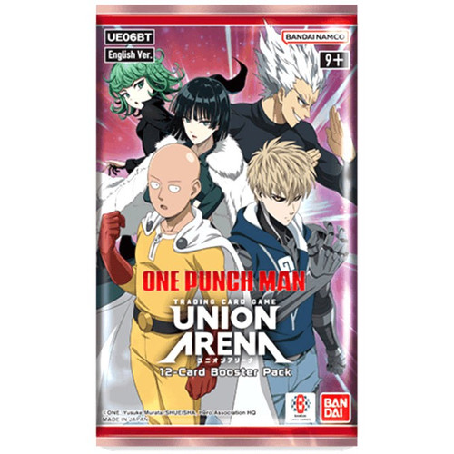 Union Arena Card Game One Punch Man Booster Pack UE06BT 12 Cards Bandai ...