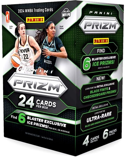 WNBA Panini 2024 Prizm Basketball Trading Card BLASTER Box 6 Packs - ToyWiz