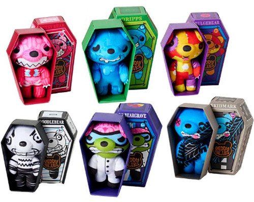 Deddy Bears Coffin Series 3 Dripps, Bulgebear, Gutsy Bear, Skidmark, Dr ...
