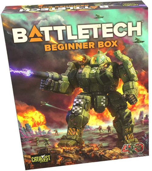 BattleTech Beginner Box 40th Anniversary Catalyst Game Labs - ToyWiz