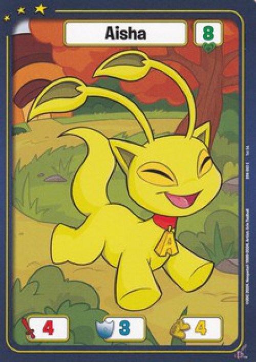 Neopets Battledome Trading Card Game Defenders of Neopia Single Card ...