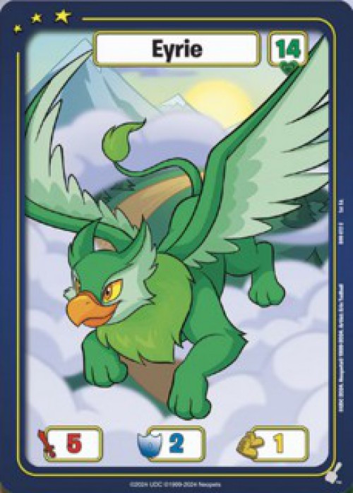 Neopets Battledome Trading Card Game Defenders of Neopia Single Card ...