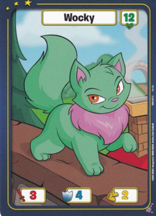Neopets Battledome Trading Card Game Defenders of Neopia Single Card ...