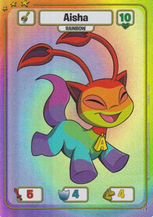 Neopets Battledome Trading Card Game Defenders of Neopia Single Card ...