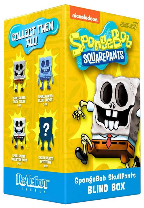 Spongebob Squarepants Spongebob Skullpants Mystery Pack Super7 - ToyWiz