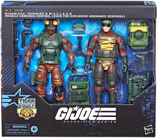 GI Joe Classified Series Roadblock, Tripwire MACLEOD Exclusive 6 Action ...