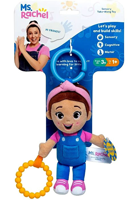 Ms. Rachel Ms. Rachel Sensory Take A Long Toy Spin Master - ToyWiz