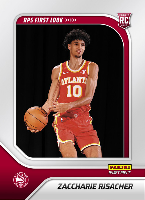 NBA Atlanta Hawks 2024-25 Instant RPS First Look Basketball Single Card ...