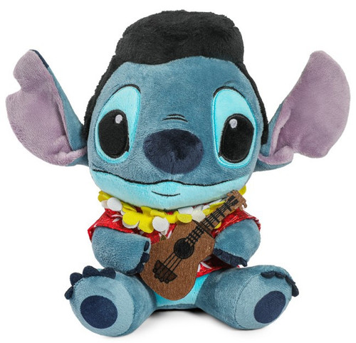 Disney Lilo Stitch Phunny Elvis Stitch 7.5 Plush Blue Hawaii Kidrobot ...