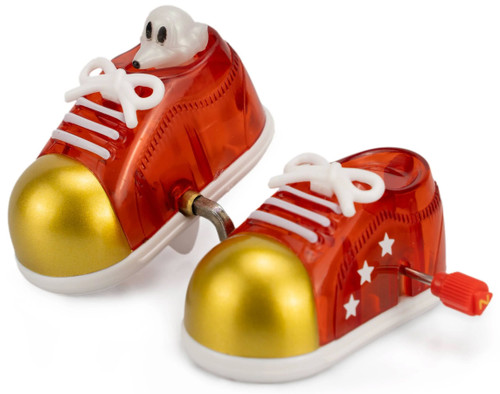 Z Wind Ups Walking Shoes with Mouse Wind Up Toy California Creations ...