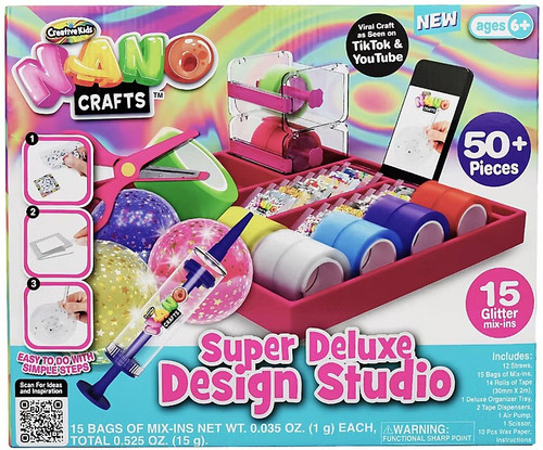 Nano Crafts Super Deluxe Design Studio Creative Kids - ToyWiz