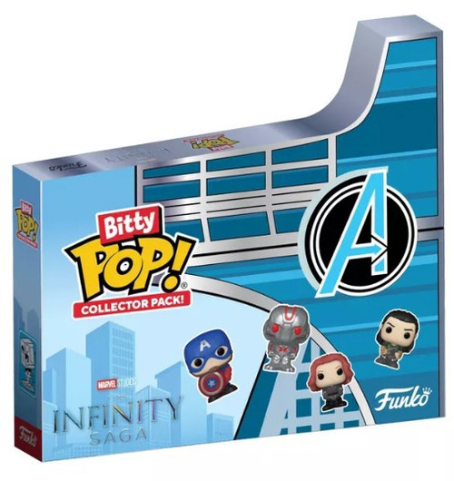 Funko Marvel The Avengers Bitty POP Infinity Saga Exclusive Collector ...