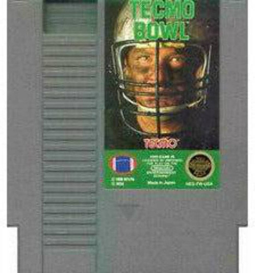 Nintendo NES Techmo Bowl Video Game NO BOX - ToyWiz