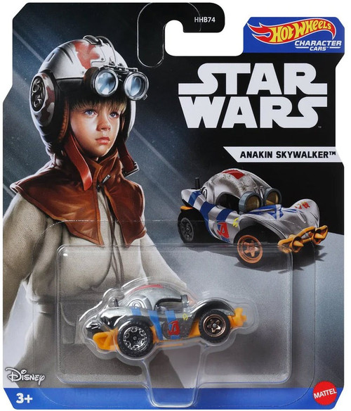 Hot Wheels Star Wars Character Cars Anakin Skywalker 164 Diecast Car ...