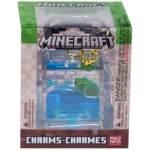 Minecraft Series 2 Charms Turtle 2.5 Backpack Hanger Just Toys - ToyWiz