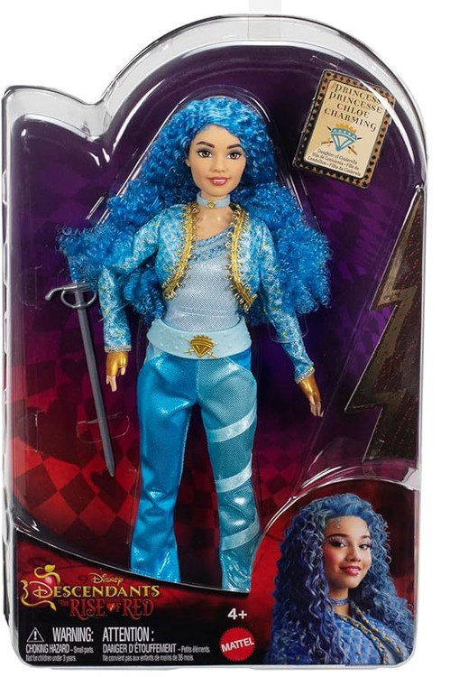 Disney Descendants 4 The Rise of Red Princess Chloe Charming Fashion ...