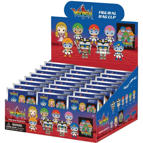 Voltron 3D Figural Keyring Voltron 40th Anniversary Mystery Box 24 ...
