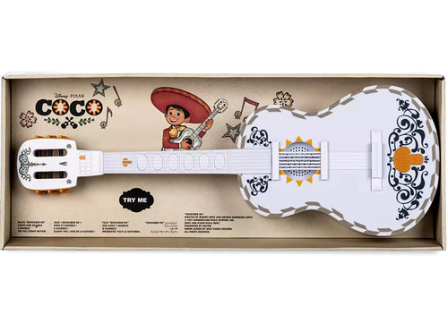 Disney Pixar Coco Guitar Exclusive Roleplay Toy Lights Sounds - ToyWiz