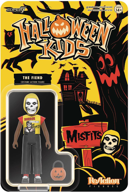 Misfits ReAction Halloween Kids The Fiend 3.75 Action Figure Horror ...