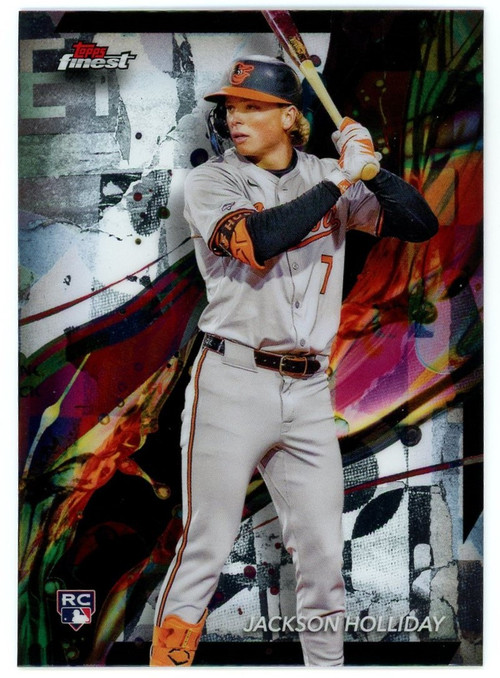 MLB Topps 2024 Topps Finest Baseball Single Card Jackson Holliday 76 ...