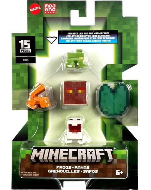 Minecraft Frogs 3.25 Action Figure Mattel Toys - ToyWiz