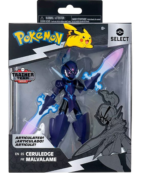 Pokemon Select Series Trainer Team Series Ceruledge Exclusive 6 Action ...
