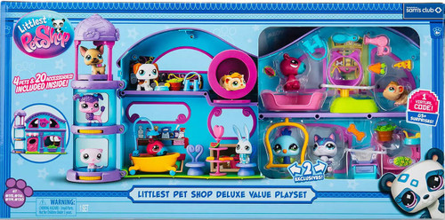 Littlest Pet Shop 2024 Generation 7 LPS Exclusive Deluxe Value Playset ...
