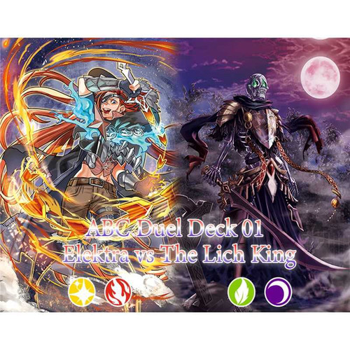 Force of Will Elektra Vs. The Lich King ABC Duel Deck 01 Force of Will ...