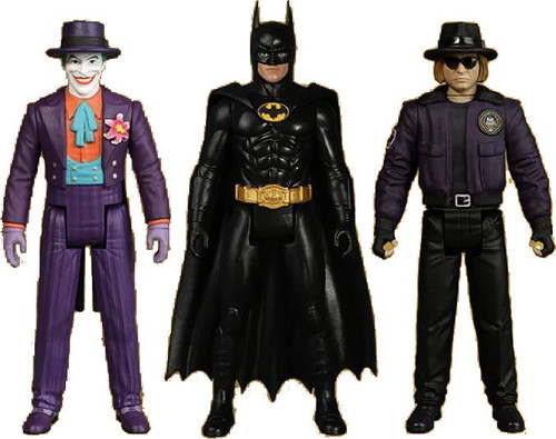 DC 5 Points Batman, Joker Goon 3.75 Set of 3 Action Figures Batman 1989 ...