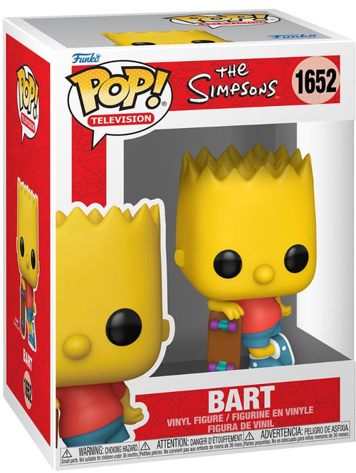 Funko The Simpsons POP Television Bart Simpson Vinyl Figure 1652 - ToyWiz