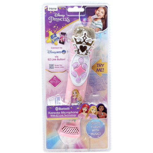 Disney Princess Karaoke Bluetooth Microphone eKids - ToyWiz