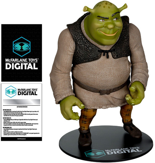 McFarlane Toys Shrek Gold Label Collection Shrek Exclusive 12 Posed ...