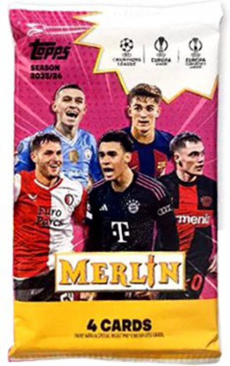 UEFA Champions League Topps 2023-24 Merlin Collection Soccer Trading ...