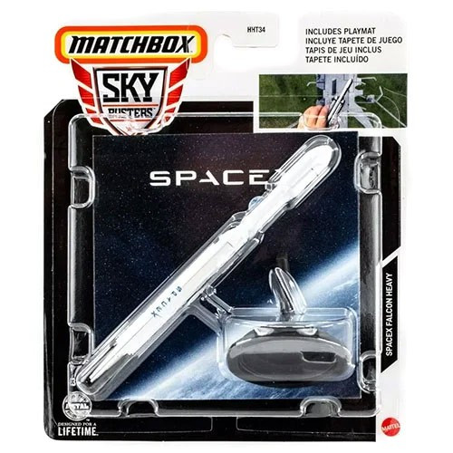 Matchbox Sky Busters SpaceX Falcon Heavy Diecast Vehicle Mattel Toys ...