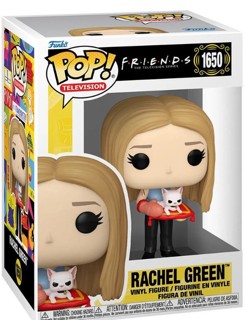 Funko Friends POP Television Rachel Green with Cat Vinyl Figure 1650 ...