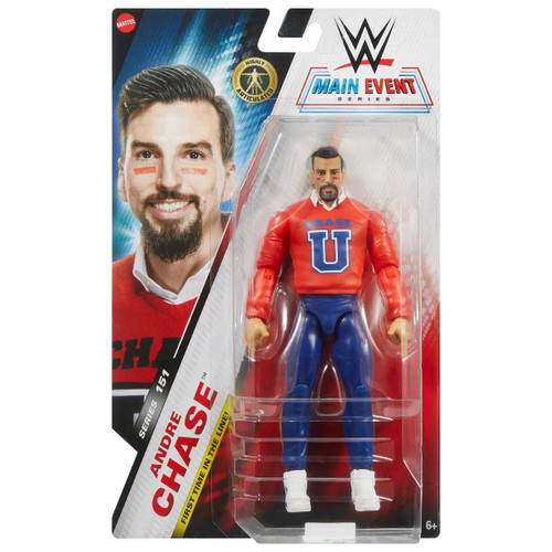 WWE Wrestling Main Event Series 151 Andre Chase 6 Action Figure Mattel ...