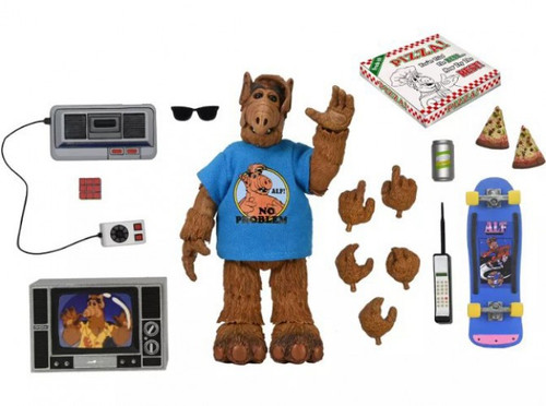 NECA ALF ALF 7 Action Figure Ultimate Version, Totally 80s - ToyWiz