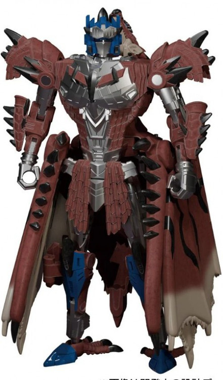 Transformers x Monster Hunter Synergenex Series Rathalos Liolaeus Prime ...