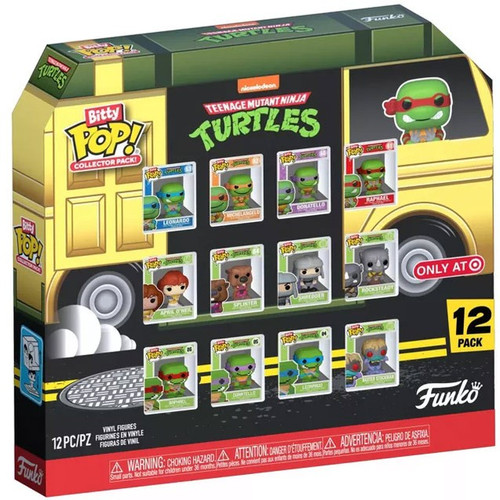 Funko Teenage Mutant Ninja Turtles Bitty POP Collector Pack Exclusive ...