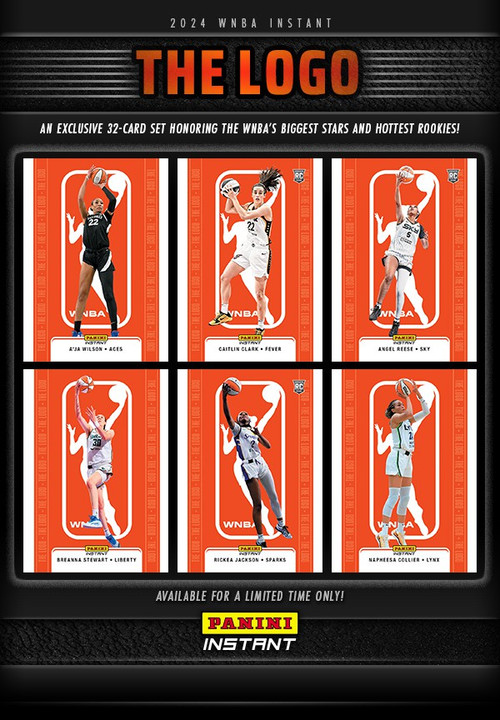 WNBA 2024 Instant The Logo Basketball Trading Card Set 32 Cards Panini ...