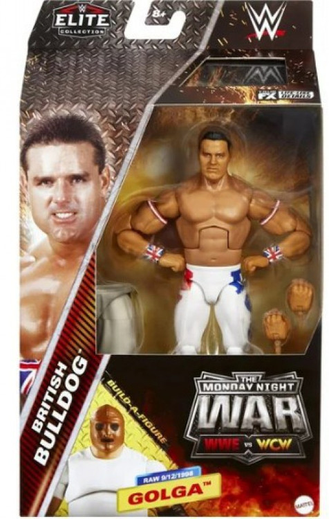 WWE Wrestling Elite Collection Monday Night War British Bulldog ...