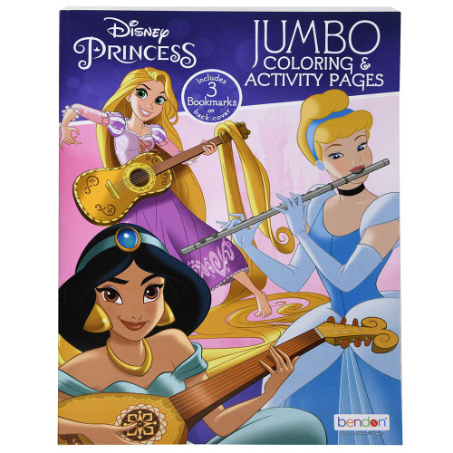 Disney Princess Disney Princess Jumbo Coloring Activity Book Bendon ...