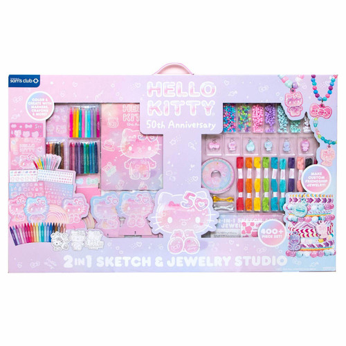 Sanrio Hello Kitty Friends 50th Anniversary 2-in-1 Sketch Jewelry ...
