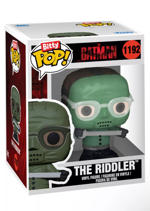 Funko DC Batman Bitty POP The Riddler 1 Micro Figure 1192 85th Anniversary Loose - ToyWiz