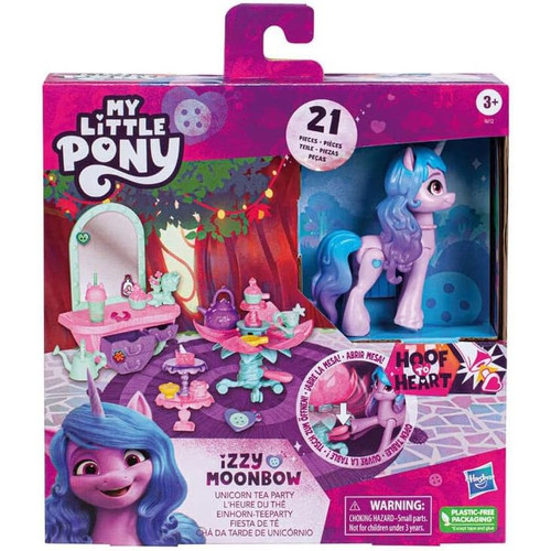 My Little Pony Cutie Mark Magic Hoof to Heart Izzy Moonbow Unicorn Tea ...