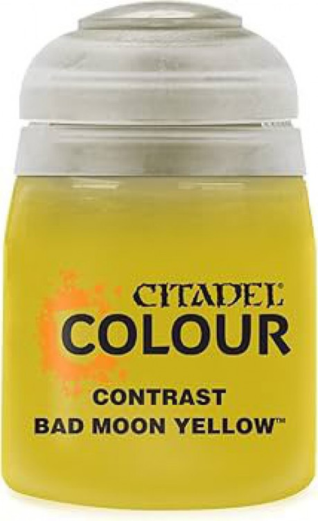 Citadel Colour Bad Moon Yellow Contrast Paint Games Workshop - ToyWiz